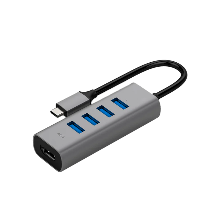 NCO MULTIPORT LITE TYPE-C HUB - SPACE GR | Mac Store